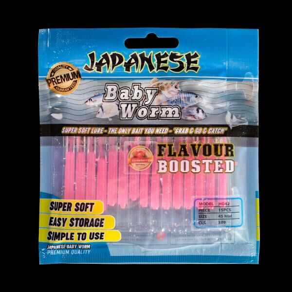 Japanese Baby Worm Aromalı LRF Silikon Solucan Yem 309 Fiyatı 67,83 TL